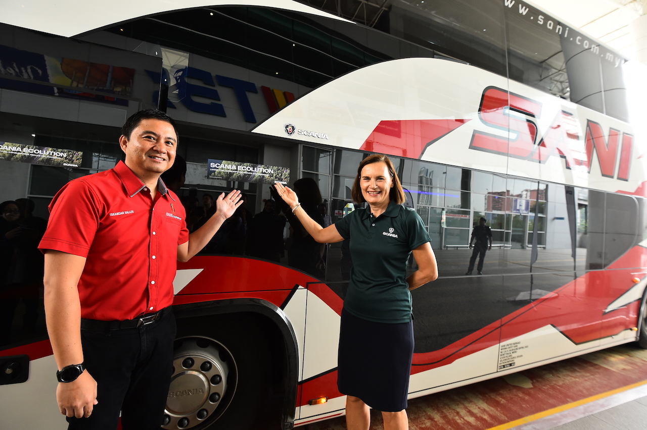 Sani Express Tambah Armada Dengan Bas Baharu Scania | Gohed Gostan