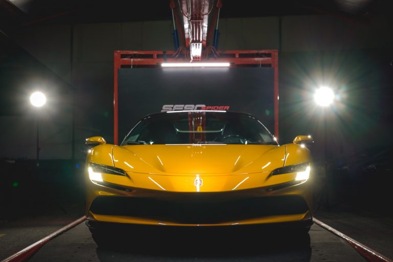 04-Ferrari-SF90-Spider-yellow-front | Gohed Gostan